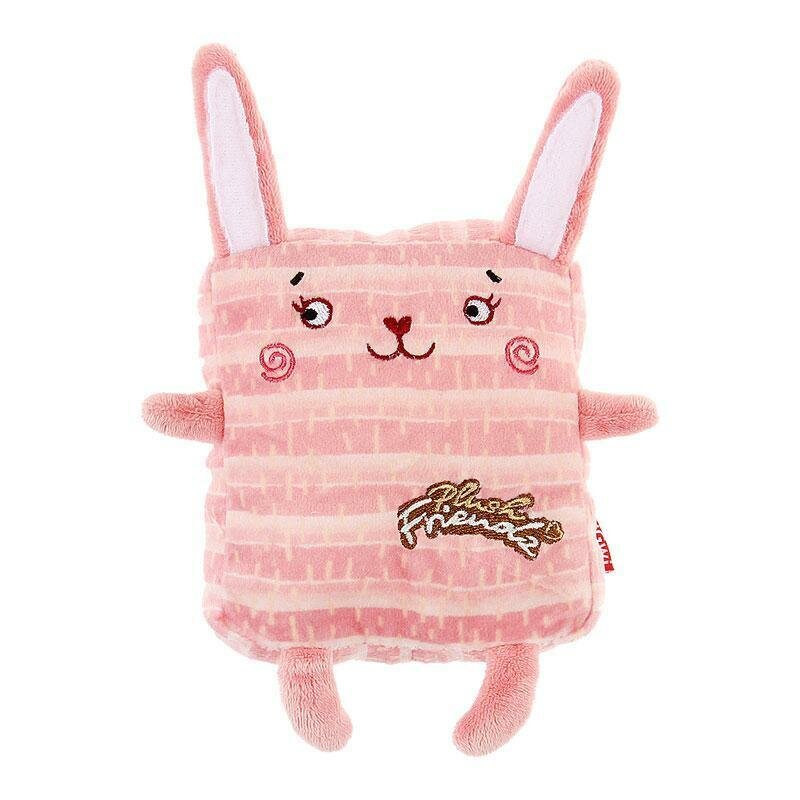 85013 Игрушка для собак Кролик с пищалкой 12 см, серия PLUSH FRIENDZ, Gigwi