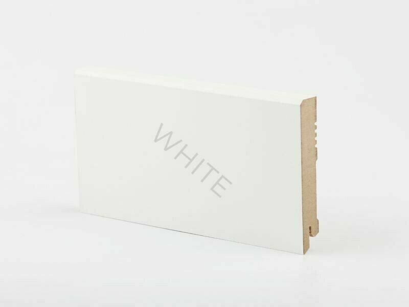 Плинтус Напольный МДФ Ликорн W29-100 Белый В100хТ16хД2050 мм DeArtio.