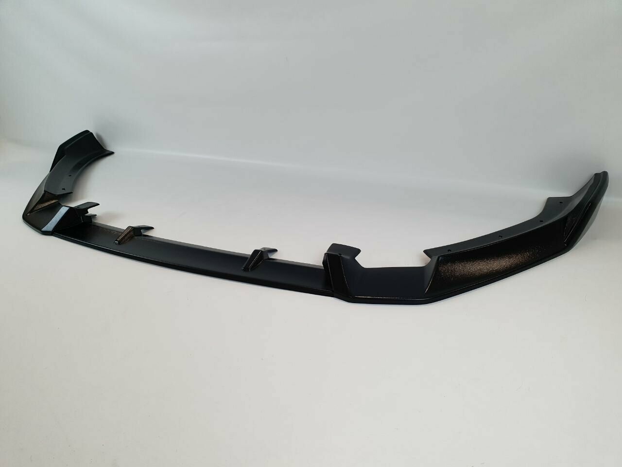 Сплиттер губа переднего бампера "SPORT" на 2180 (шагрень)