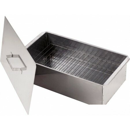 Коптильня кедр плюс К2-0.8НП (нерж. сталь 0.8 мм)