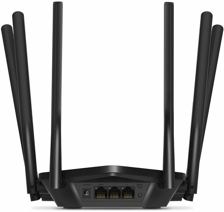 Wi-Fi роутер Mercusys MR50G, черный — фото 1