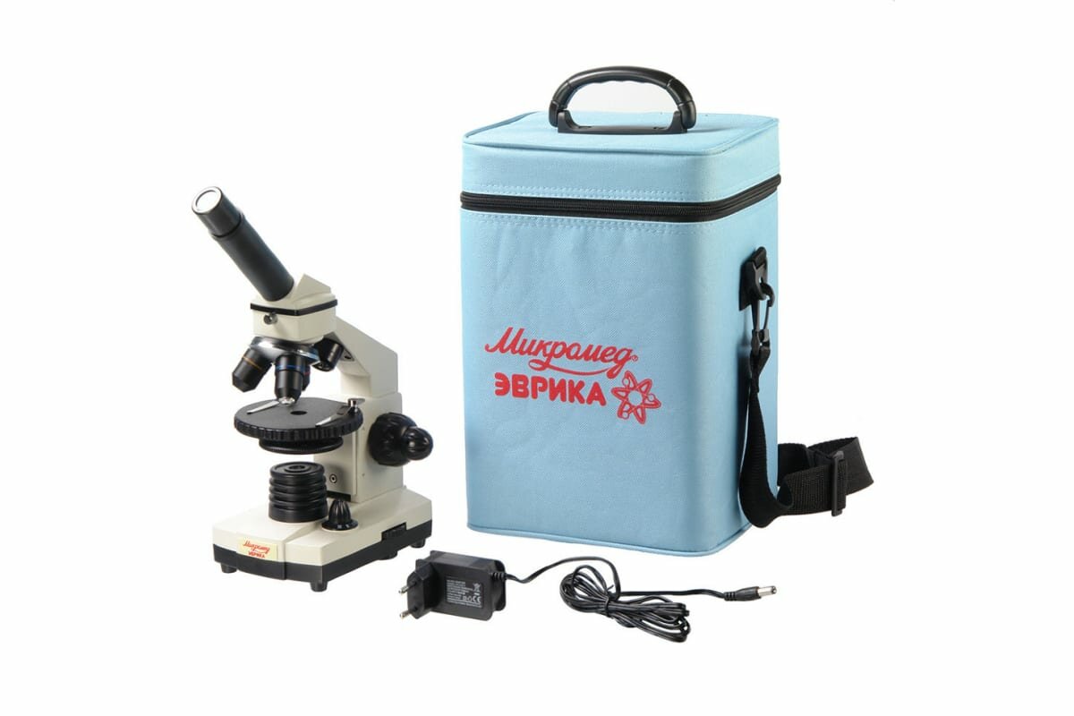 Микромед Микроскоп школьный Эврика 40х-1280х 22831