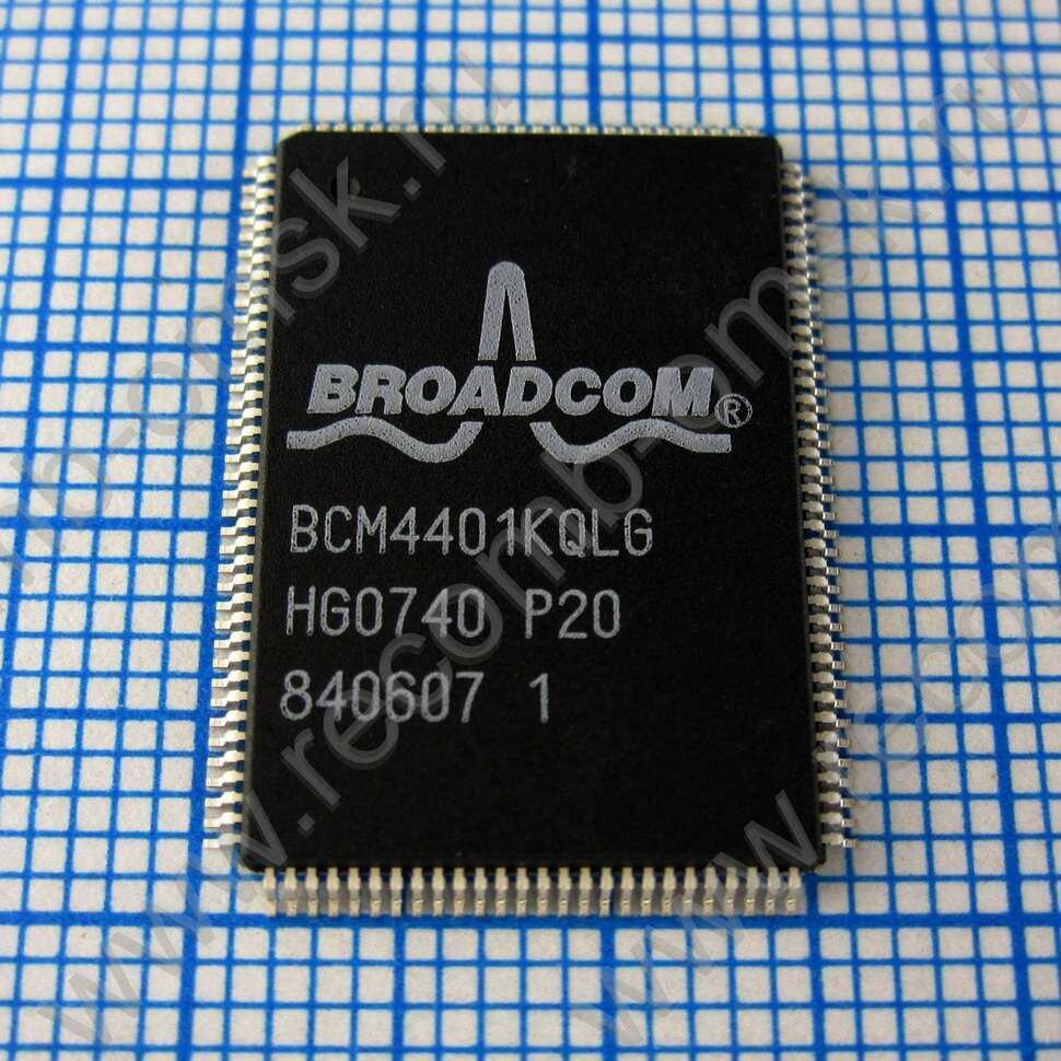 BCM4401 BCM4401KQLG - PCI 10/100 Ethernet и V.90/V.92 модем контроллер