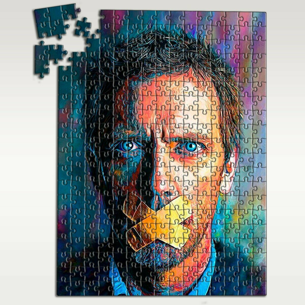 Пазл картонный А3: модель сериал Доктор Хаус - 8715 П