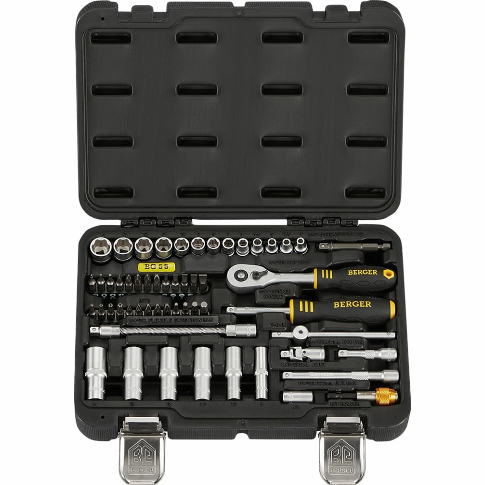 Универсальный набор инструментов 55 предметов Berger BG BG055-14