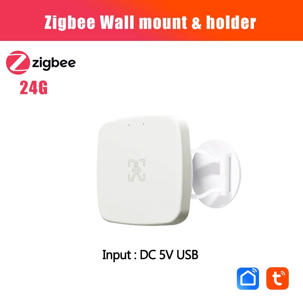 Tuya Zigbee Радар-детектор присутствия 24G Zigbee Holder