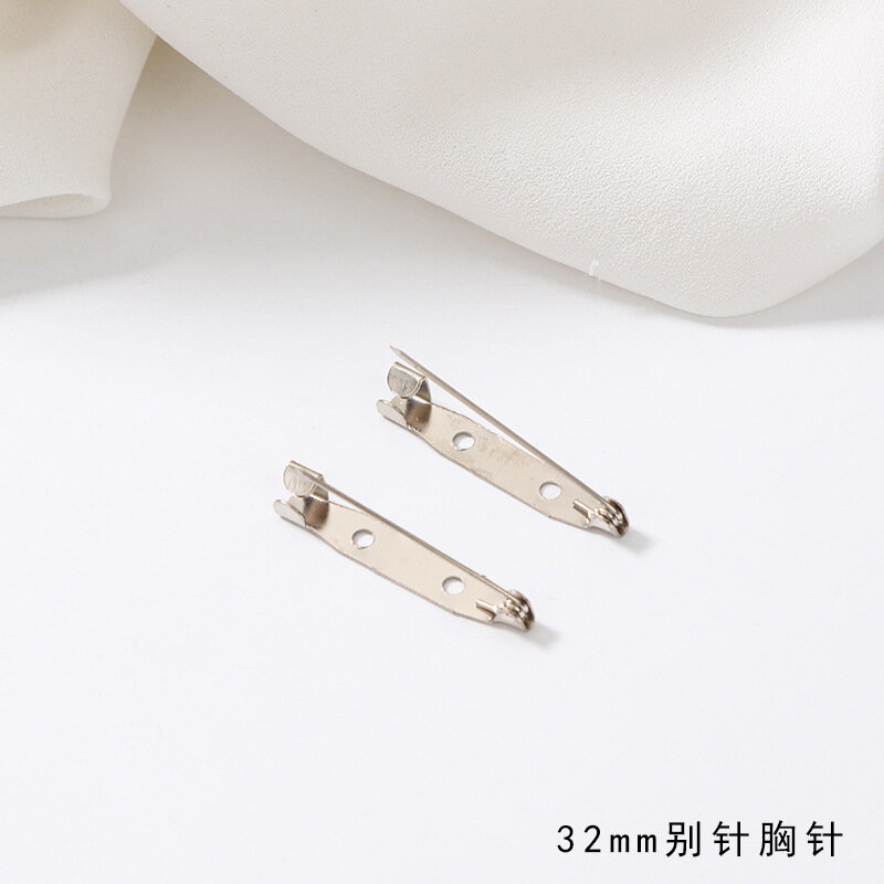 Булавка с фиксирующей головкой, основа для броши, булавка для галстука, аксессуары для булавок для свитеров своими руками, материалы для рукоделия, металлический держатель для булавок, аксессуары для