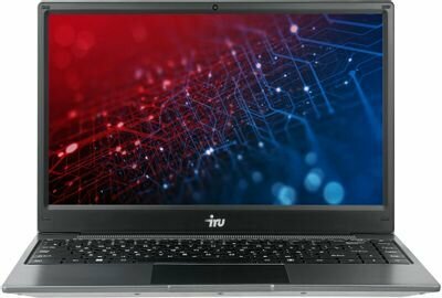 Ноутбук iRU 14TLHC 14", IPS, Intel Core i3 1115G4 3ГГц, 2-ядерный, 8ГБ LPDDR4, 512ГБ SSD, Intel UHD Graphics, Windows 11 Pro, серый 1996902