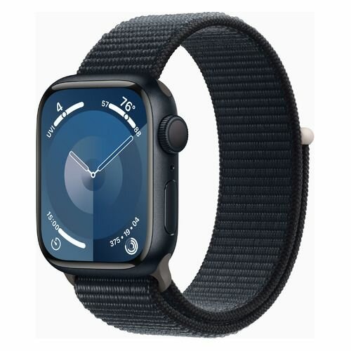 Смарт-часы Apple Watch Series 9 A2978, 41мм, темная ночь/темная ночь [mr8y3ll/a]