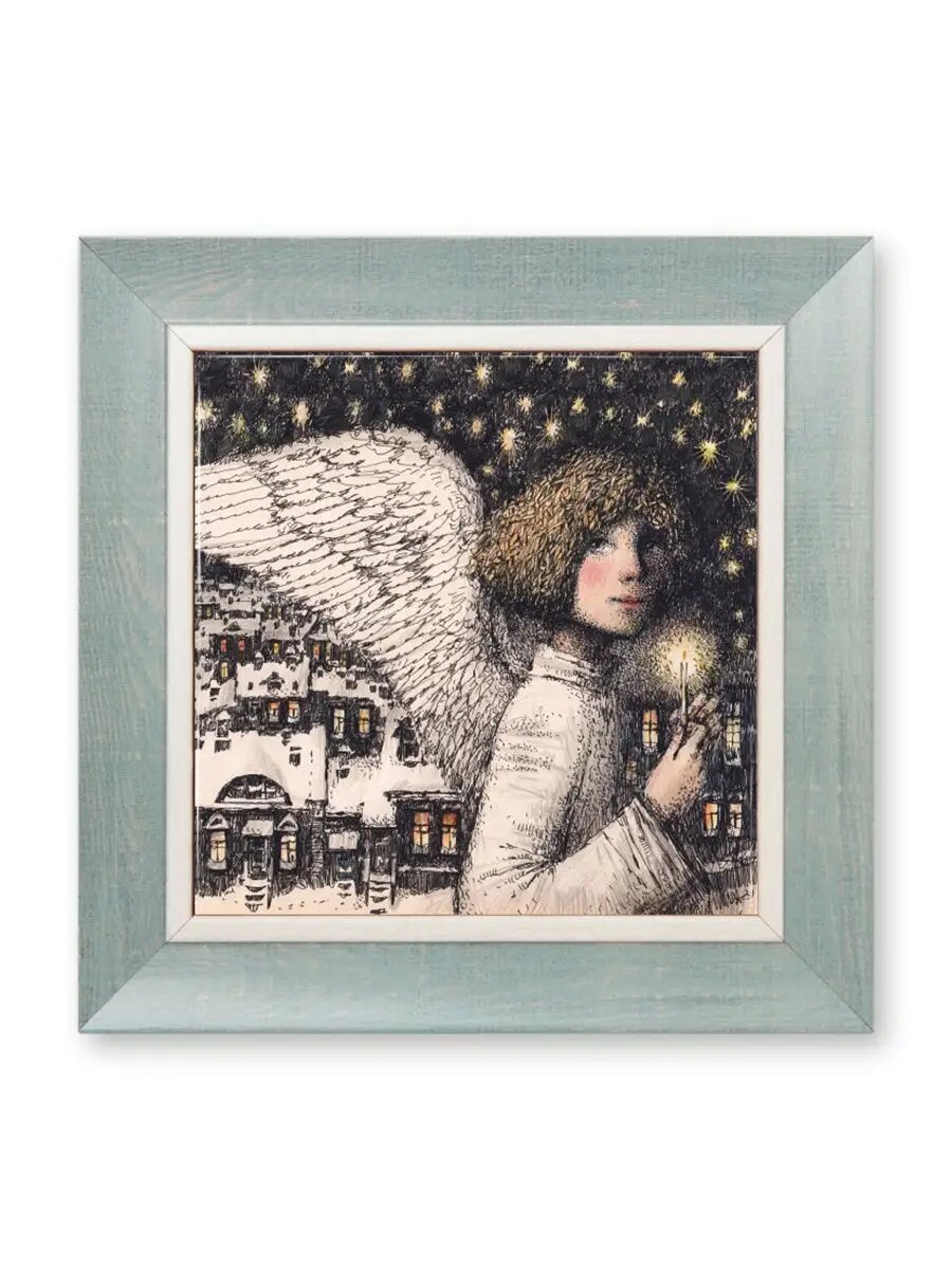 Картина на стену с ангелом.