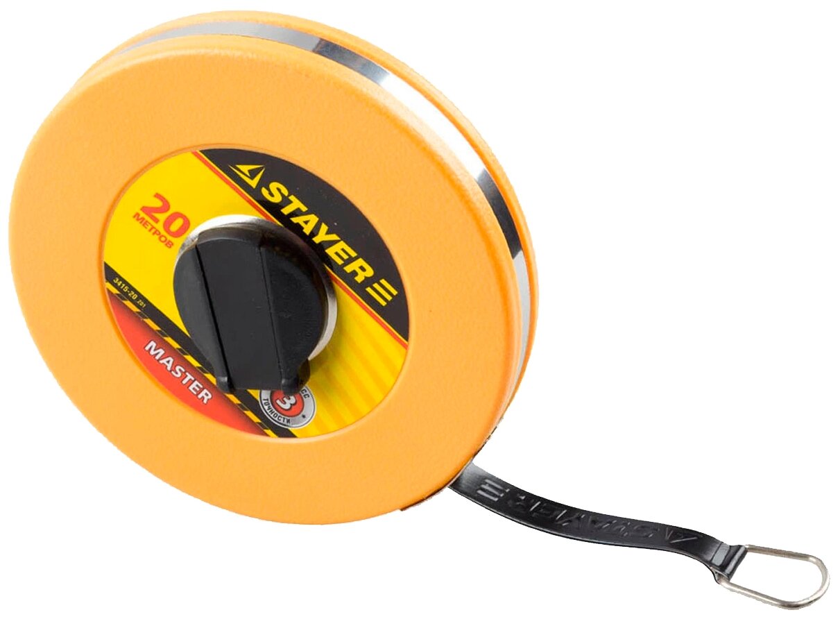 Мерная лента Stayer 3415-20_z01, с фиберглассовым полотном, 20 м Stayer 5532983 .