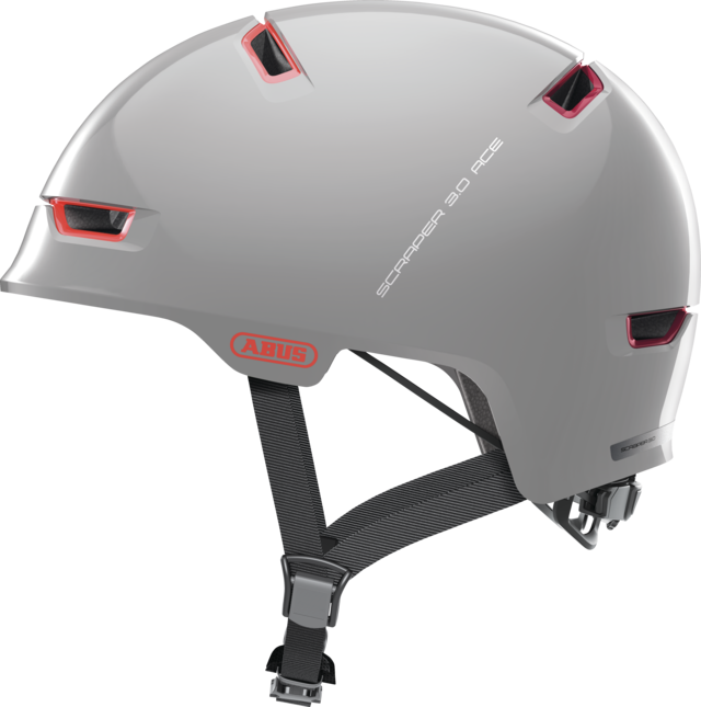 Шлем ABUS SCRAPER 3.0 ACE, Цвет alaska grey, Размер M