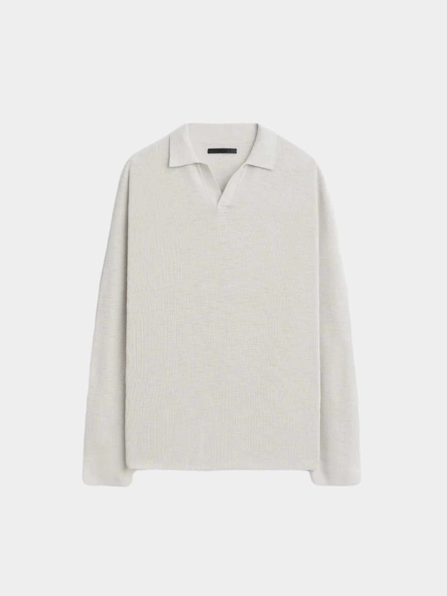 Поло Stampd Ribbed Knit LS