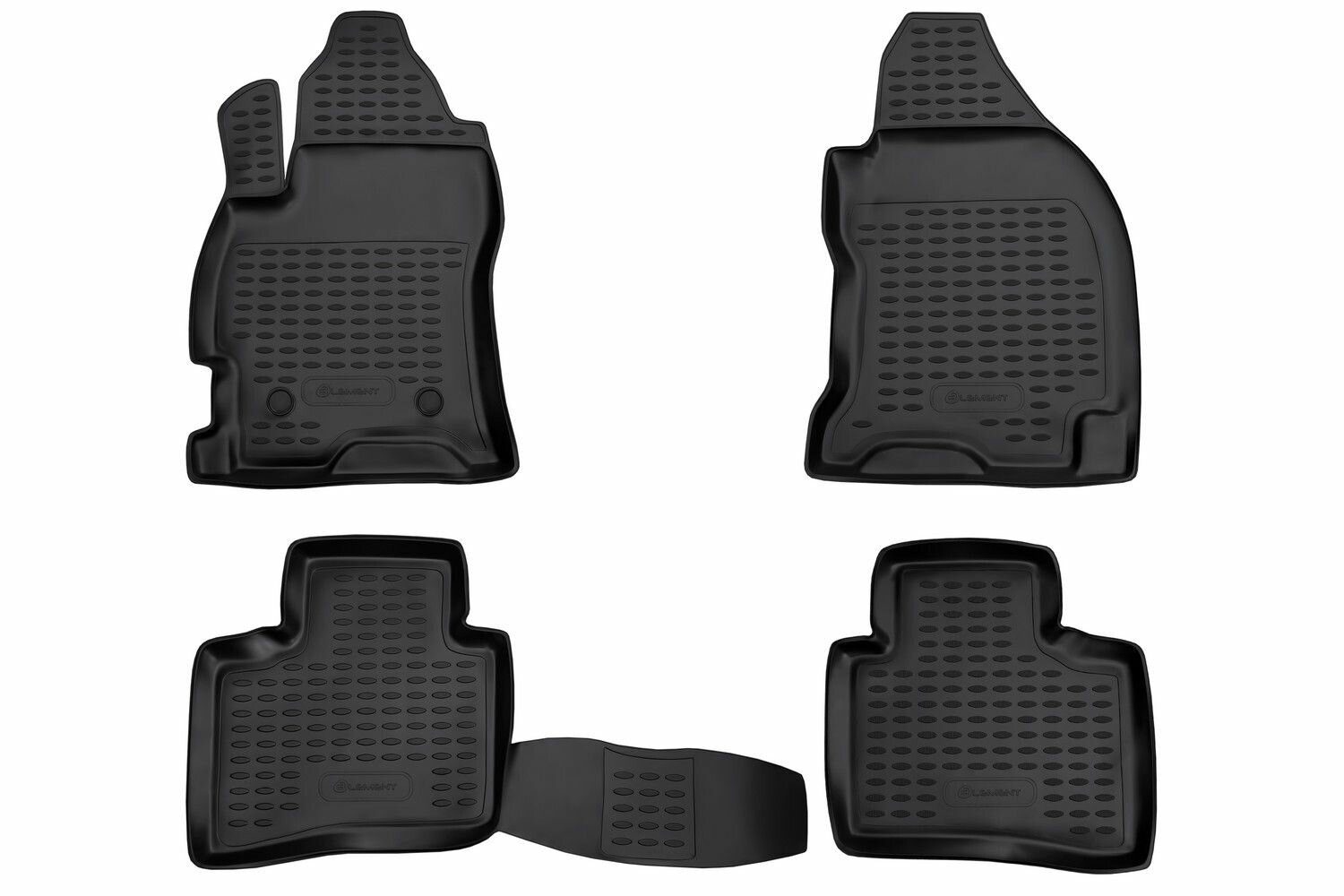 Коврики в салон FORD Mondeo 2000-2007, 4 шт. (полиуретан) Element. ELEMENT1605210K