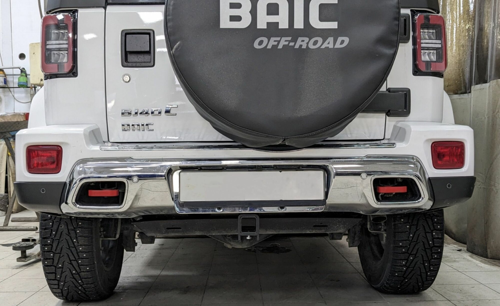 Фаркоп с элект. Smart, для BAIC BJ40 2023-, шар E, 1500/75 кг, F.3411.002, Berg (паспорт, сертификат)