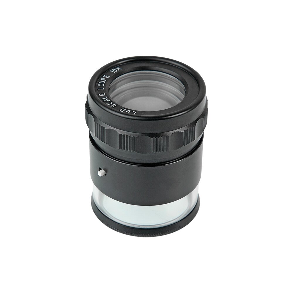 Лупа Veber 7175 Измерительная С Подсветкой (10Х, 28Мм)