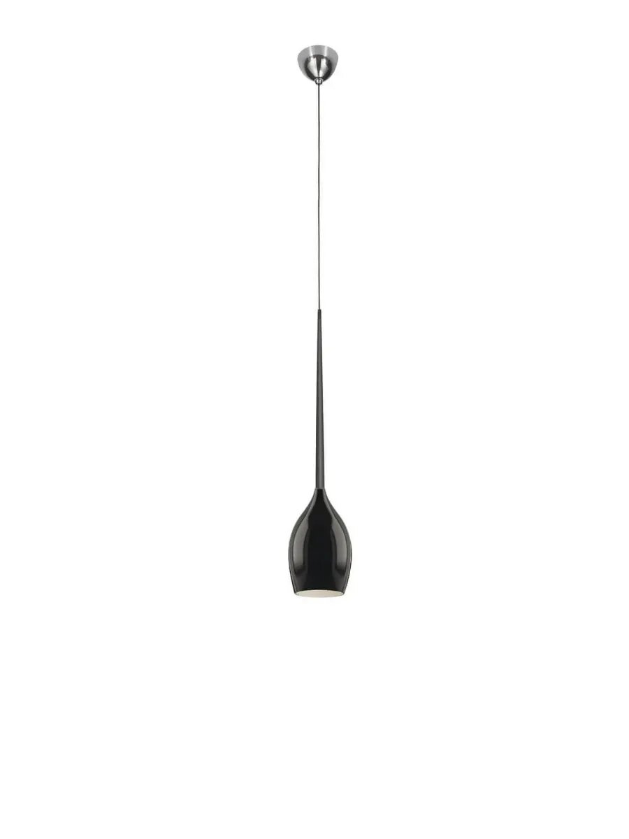 Подвесной светильник newrgy lighting 807117, черный, цоколь Е14, 60 Вт, свет нейтральный белый, для гостиной