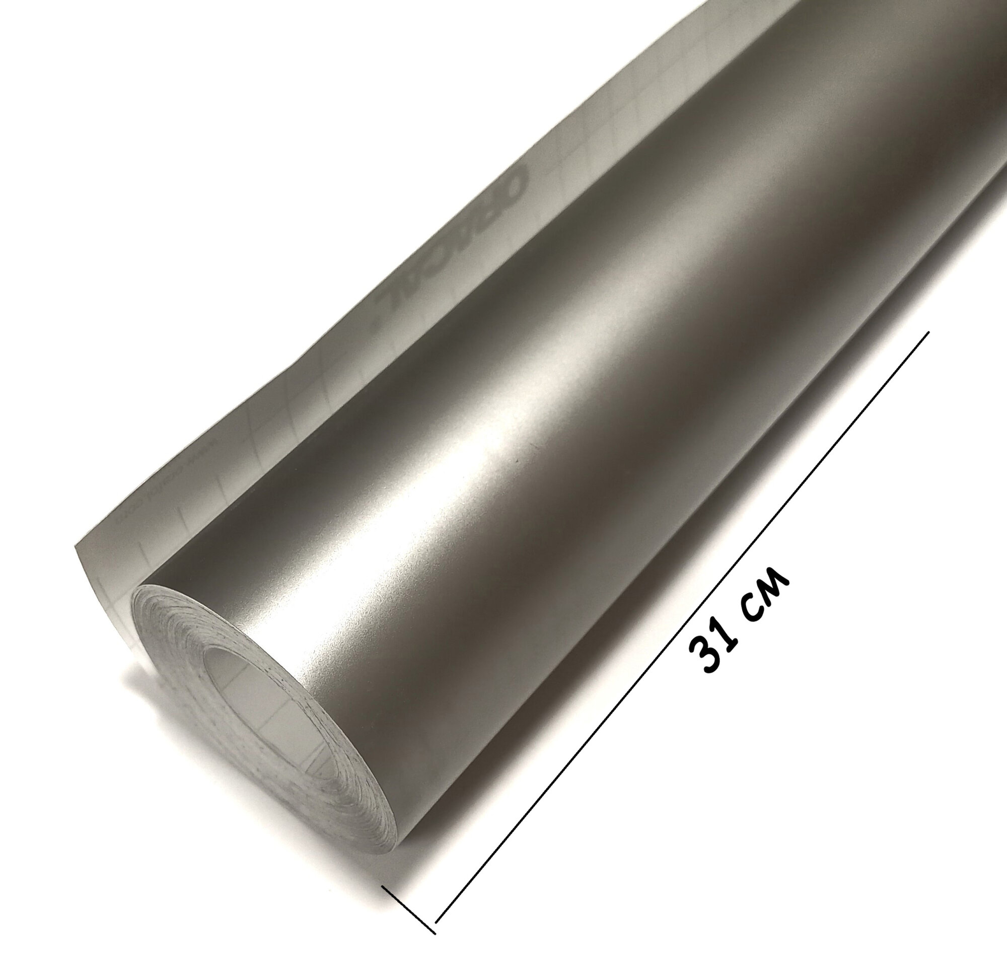 Самоклеящаяся пленка Oracal 641, цвет 090M (31см х 1м) матовая Серебрянная