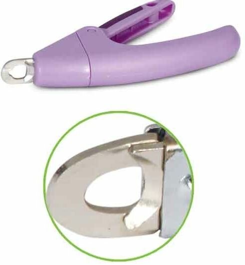 Triol Когтерез-гильотина пластик 7.5*14 см (блистер) 176АB