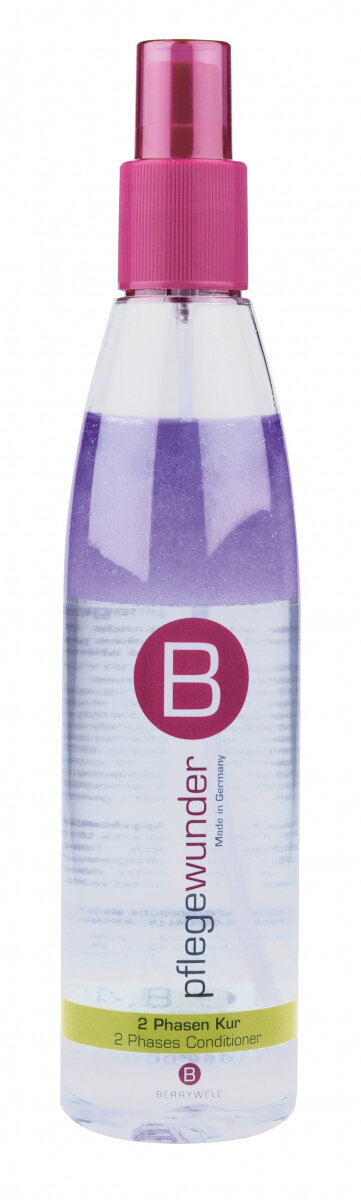 Berrywell Кондиционер спрей двухфазный с мгновенным уходом для сияющего блеска и эластичности с протеинами шелка, 251мл