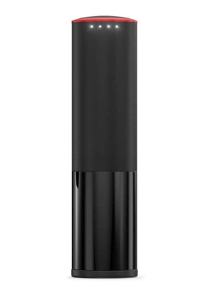 Электрический штопор CIRCLE JOY CJ-EKPQ02, нержавеющая сталь, черный