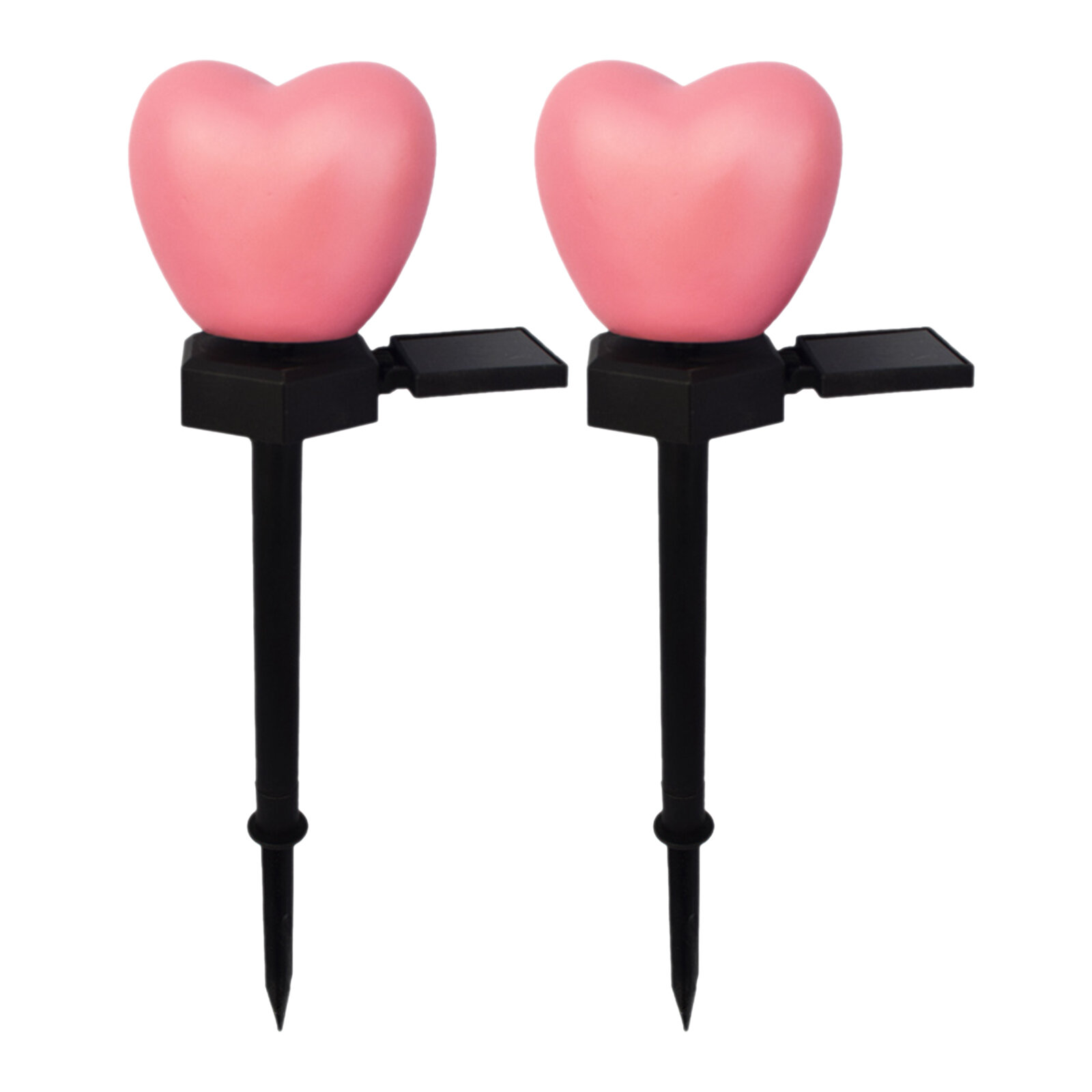 Светодиодные солнечные фонари в форме сердца Наружные садовые светильники Теплые