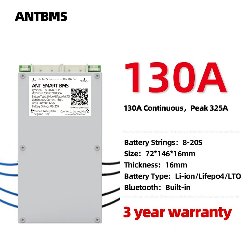 ANT BMS 130A 8-20S Bluetooth