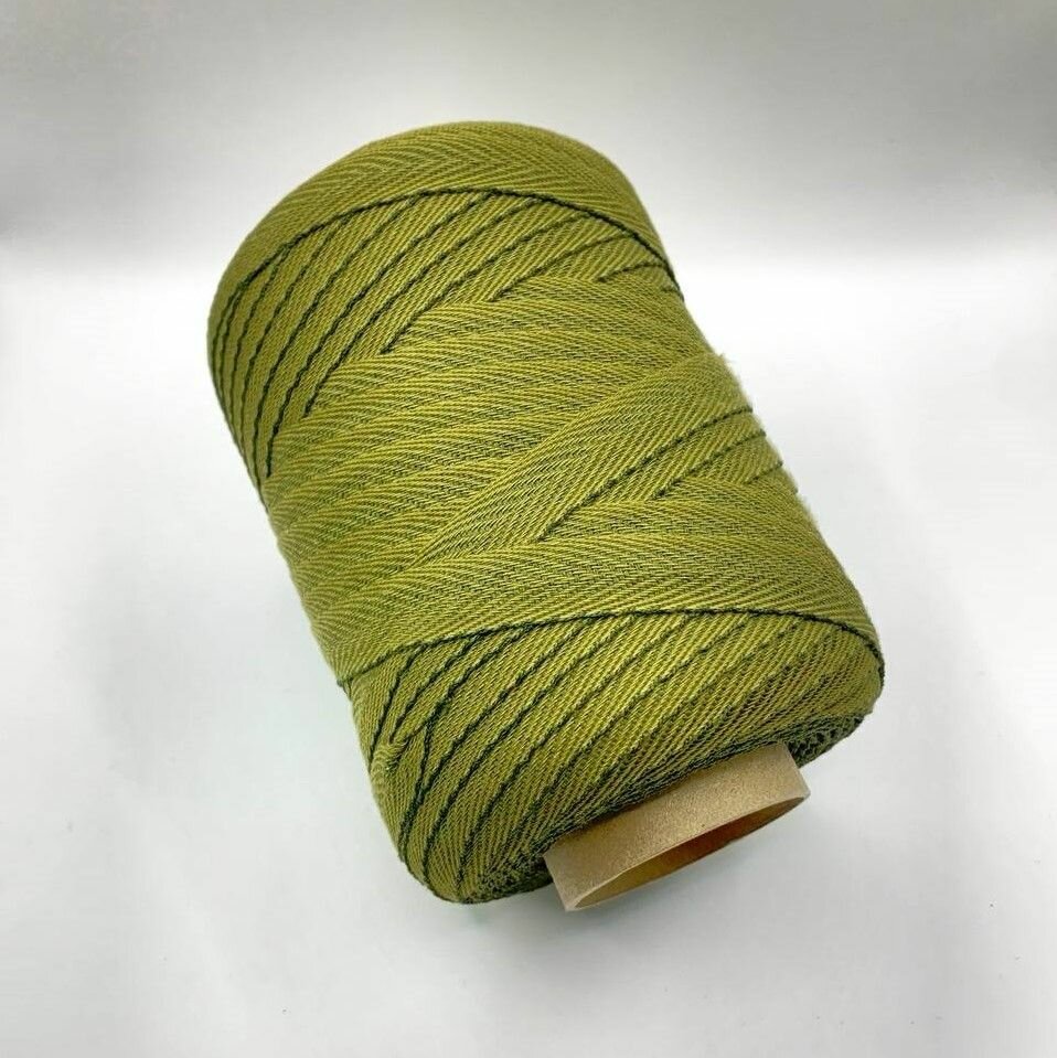 Лента киперная LenTes, хаки, ширина 1,3 см, длина 100м