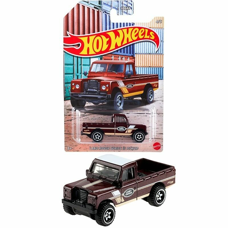 Машинка коллекционная Mattel Hot Wheels GDG44 LAND ROVER SERIES 111 PICKUP