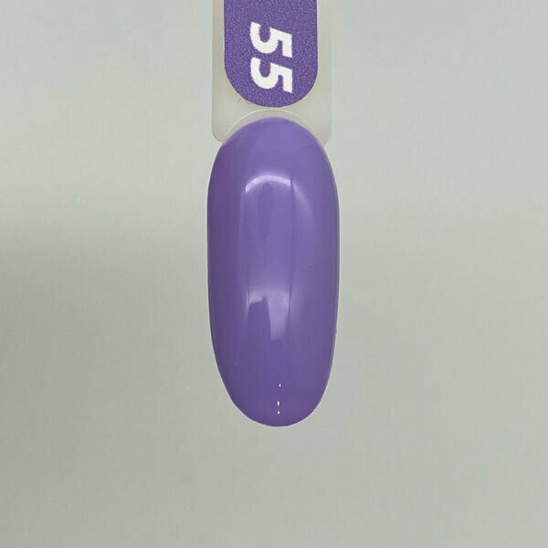 Y.ME Цветной гель-лак Gel Colour 55 (лавандовый), 10 мл, для ногтей