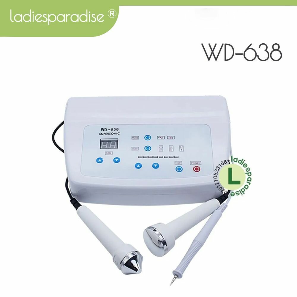 Ультразвук чистка лица и тела Уход 3в1 Лифтинг Фонофорез Ионофорез Коагулятор