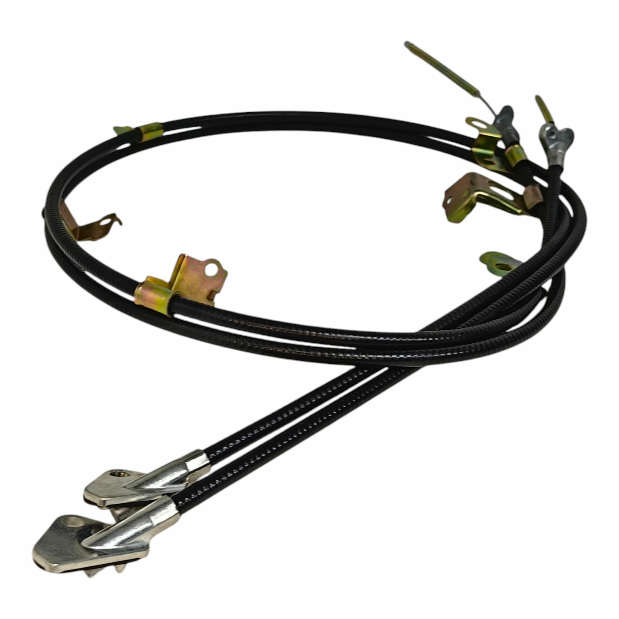 Трос ручного тормоза левый+ правый (комплект 2 шт.) Джилли МК (Geely MK) 1014001818 1014001819