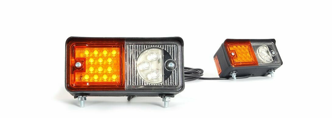 WAS Фонарь многофункциональный передний светодиод левый 12V/24V