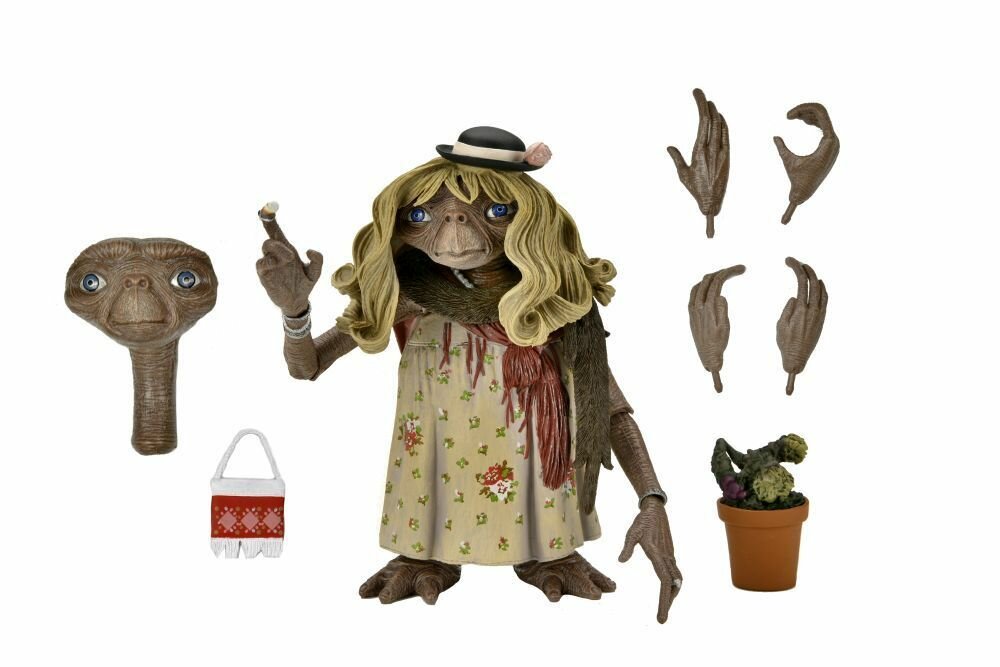 Фигурка переодетый Инопланетянин 40th Anniversary ET Dress-Up Ultimate NECA