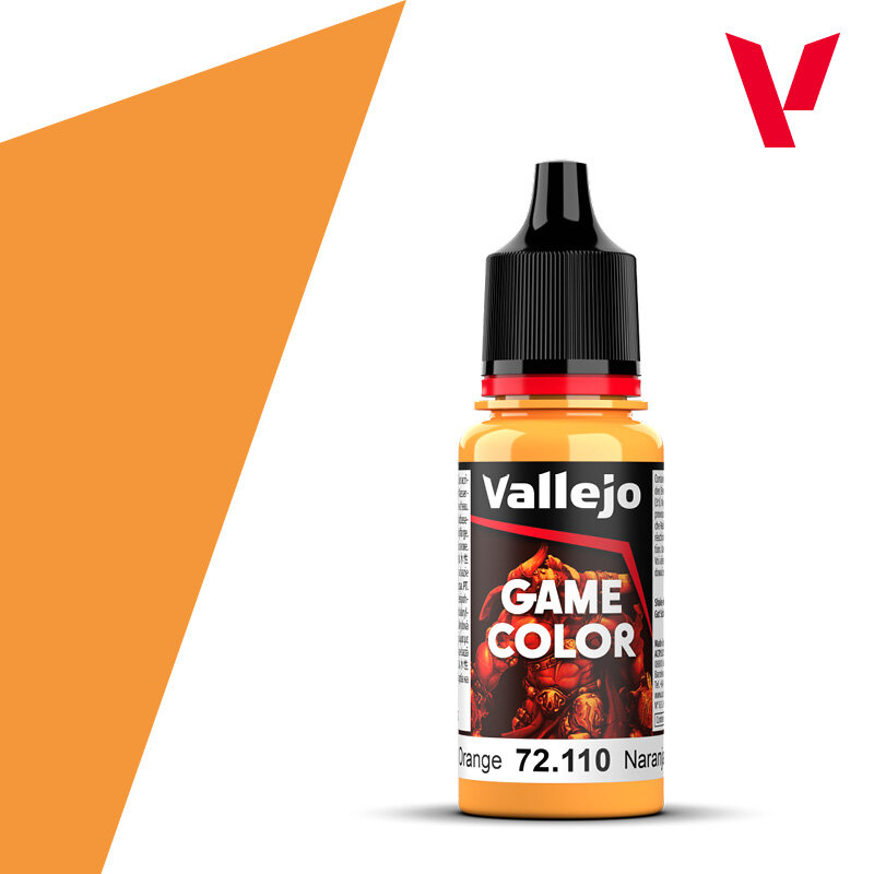 Краска 72110 Vallejo серии Game Color Sunset Orange (Оранжевый Закат) 18ml