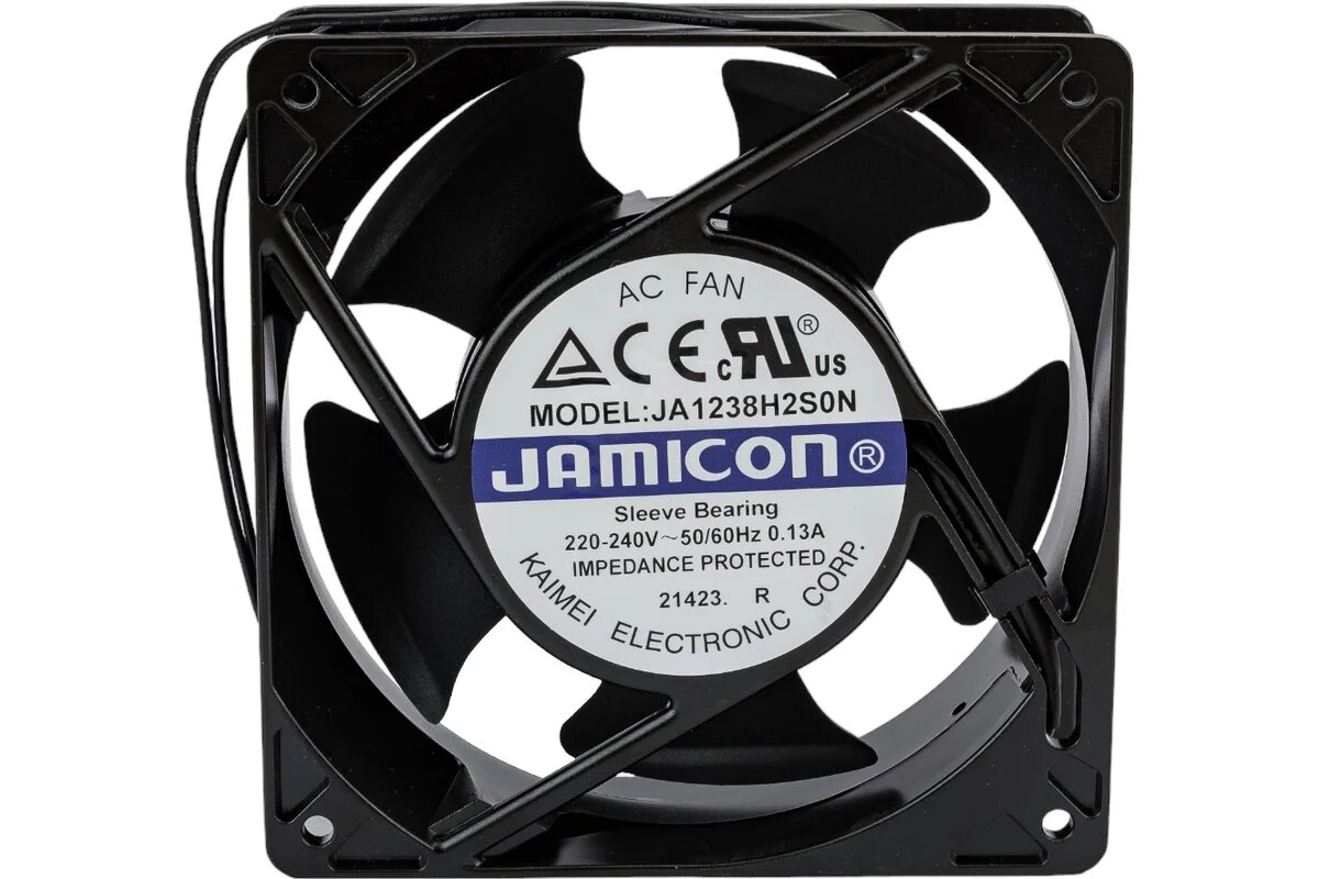 JAMICON вентилятор JA1238H2S0N-L 120х120х38 230В С00036541