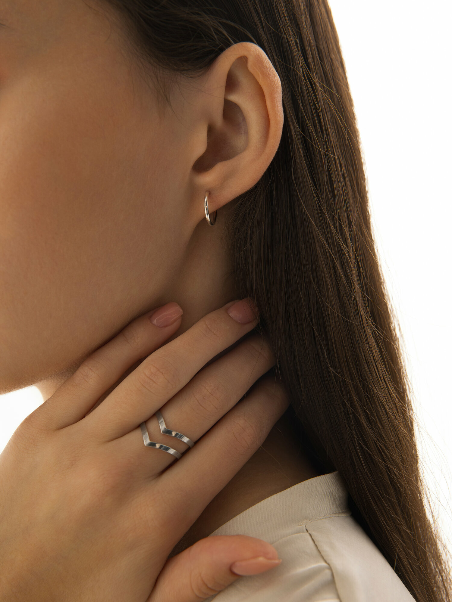 Кольцо, серебро, 925 проба