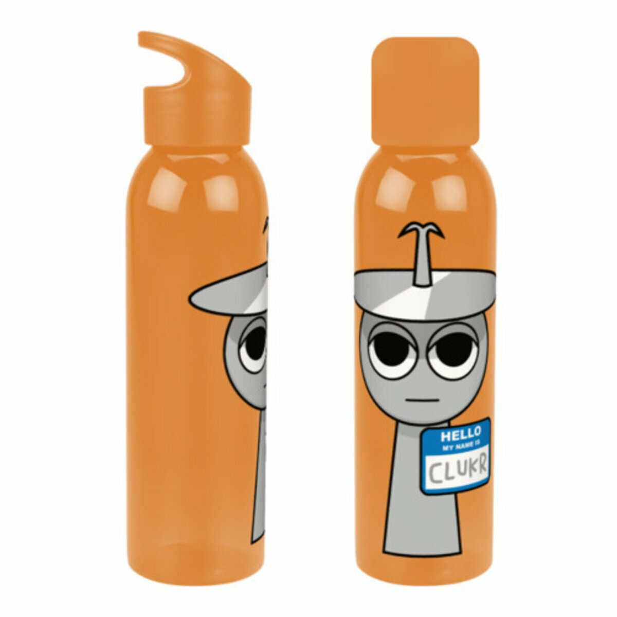 Бутылка для воды «Sprunki Clukr Спрунки» (оранжевый)