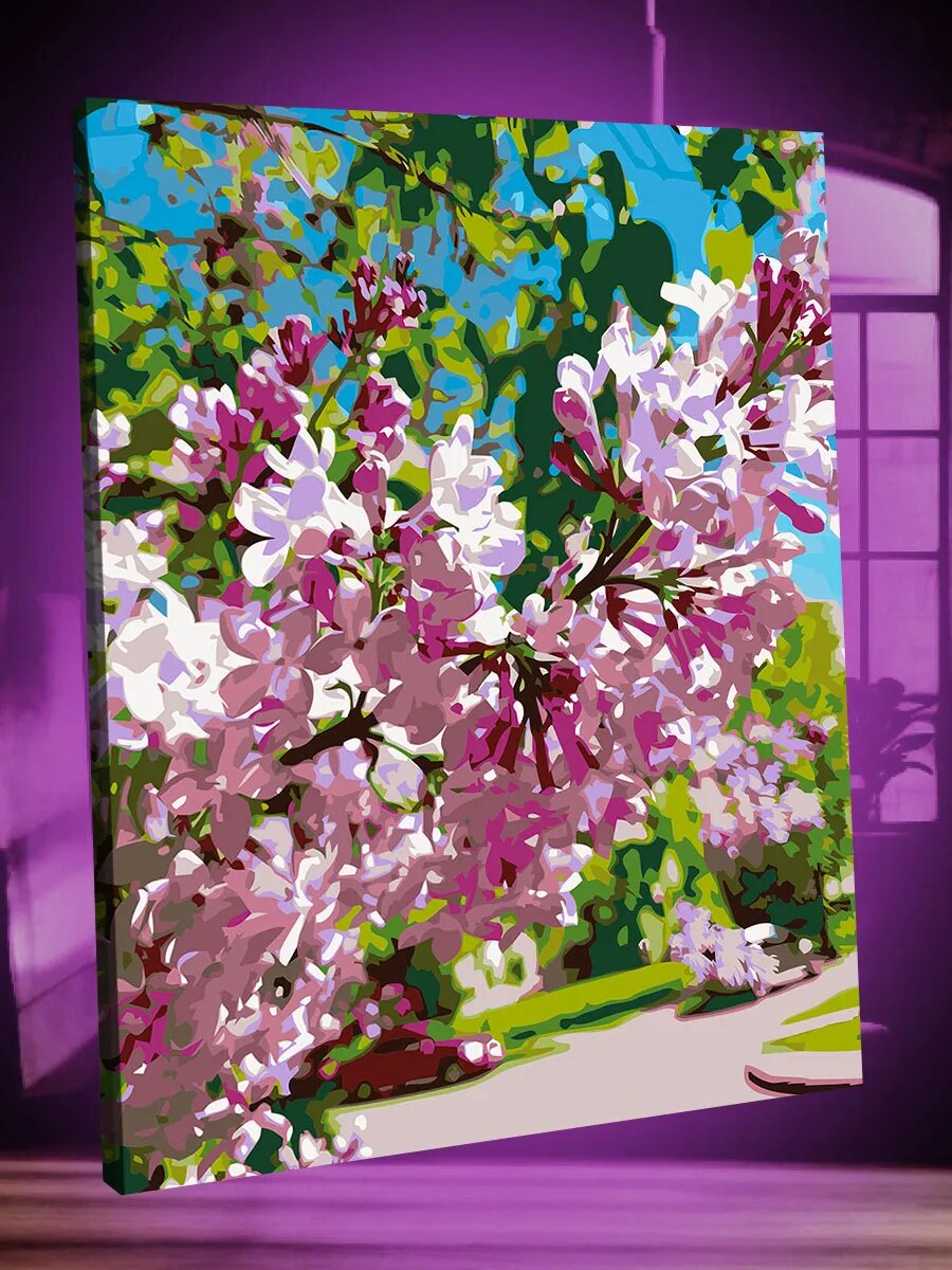 Картина по номерам Весна