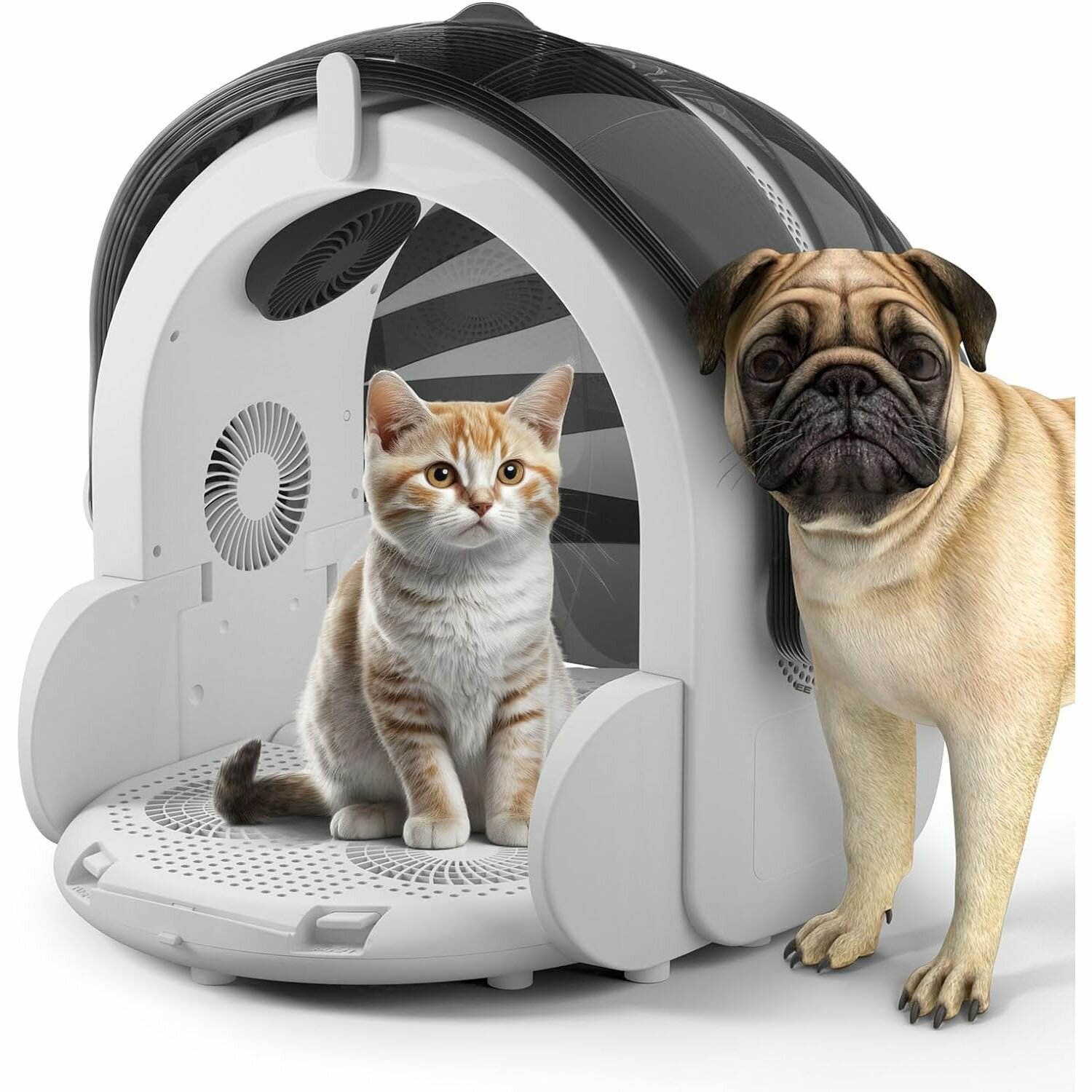 Умная складная сушилка PetDrying Pro: Автоматическая стерилизация + компактное хранение для животных