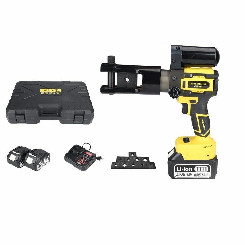 Электрические гидравлические обжимные плоскогубцы CM300,2 аккумулятора