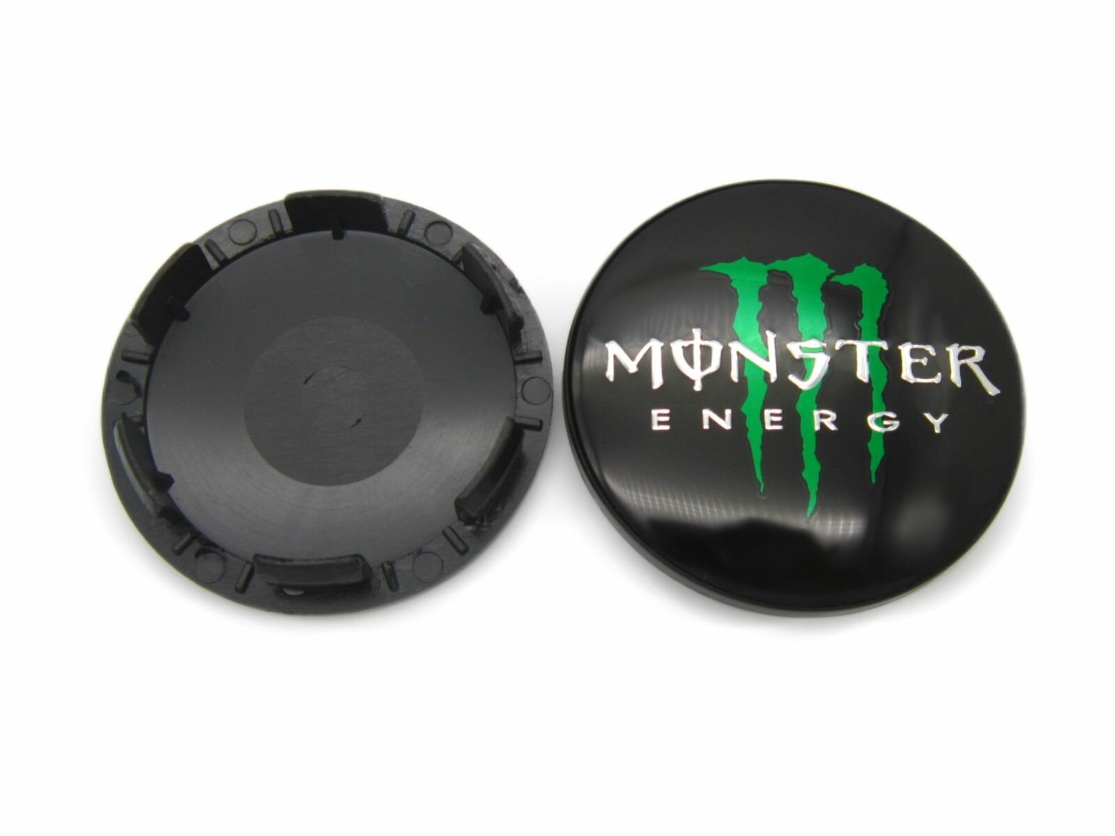 Колпачок заглушка на литой диск КиК MONSTER Energy 62/55/10, 1 шт.