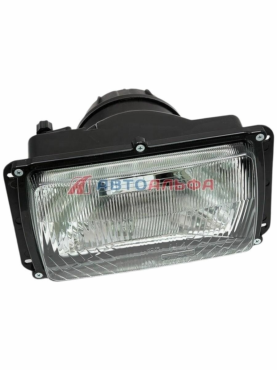 Фара с ручным корректором рифл. стекло КАМАЗ