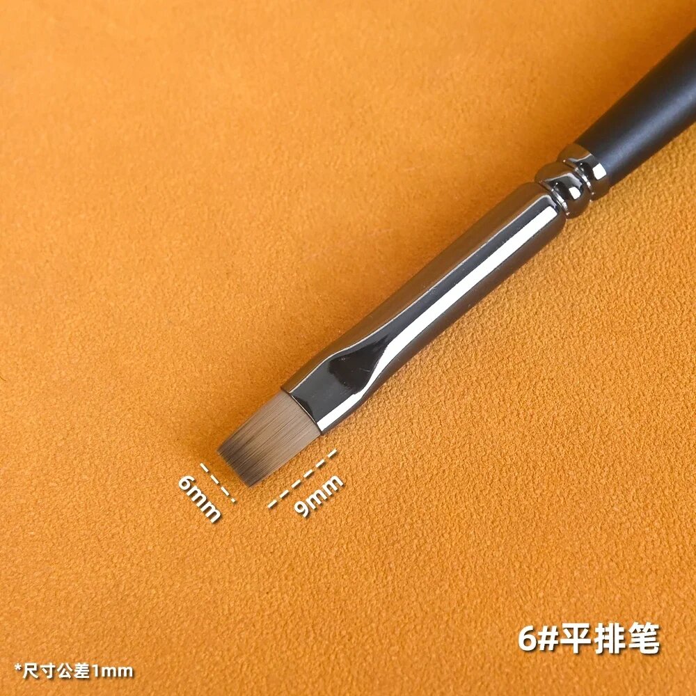 Набор инструментов для моделирования 100shiki 6-flat brush 1pc