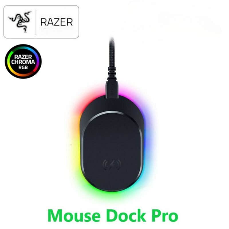Razer Mouse Dock Pro Беспроводная док-станция для зарядки мыши со встроенным приемопередатчиком частотой 4 кГц