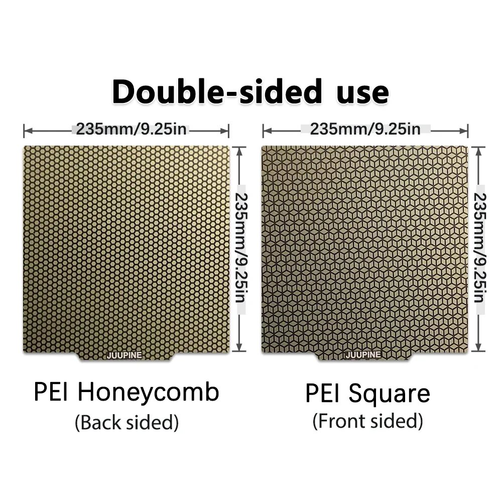 JUUPINE Heatbed 235 мм, Pei honeycomb