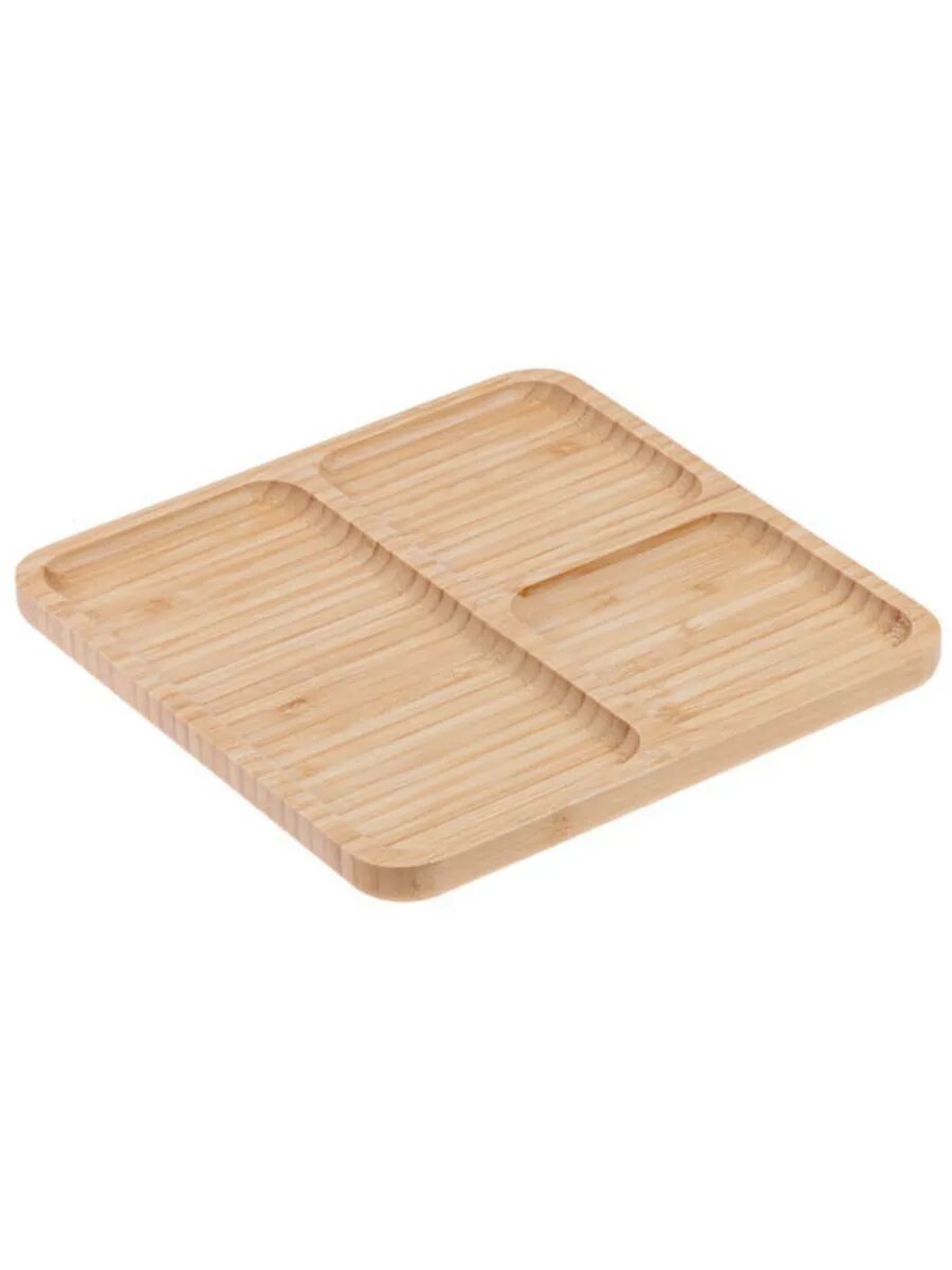 Менажница бамбуковая PERFECTO LINEA Bamboo 22х22 см (38-222200)