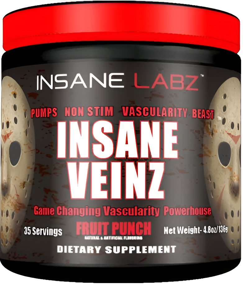 Предтренировочные комплексы Insane Labz Insane Veinz яблоко 185 гр.