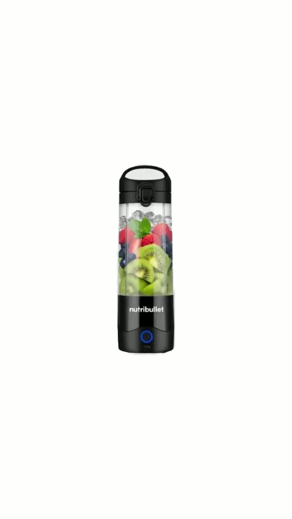 Блендер Nutribullet NBP003B, механический, аккумуляторный, черный — фото 1