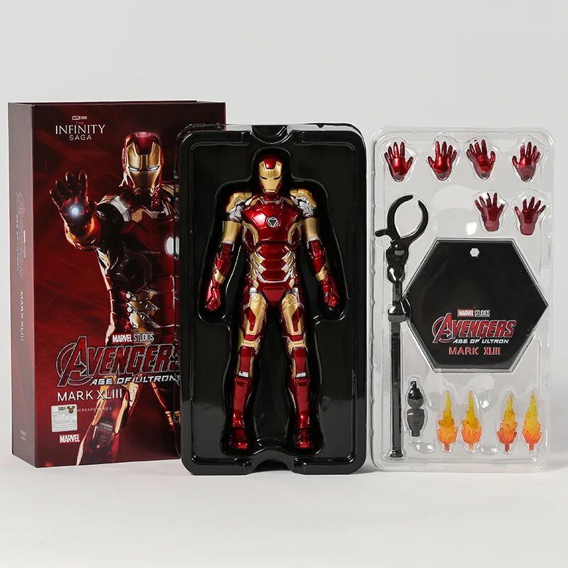 Фигурка Железный человек Mark XLIII Bandai, Красный